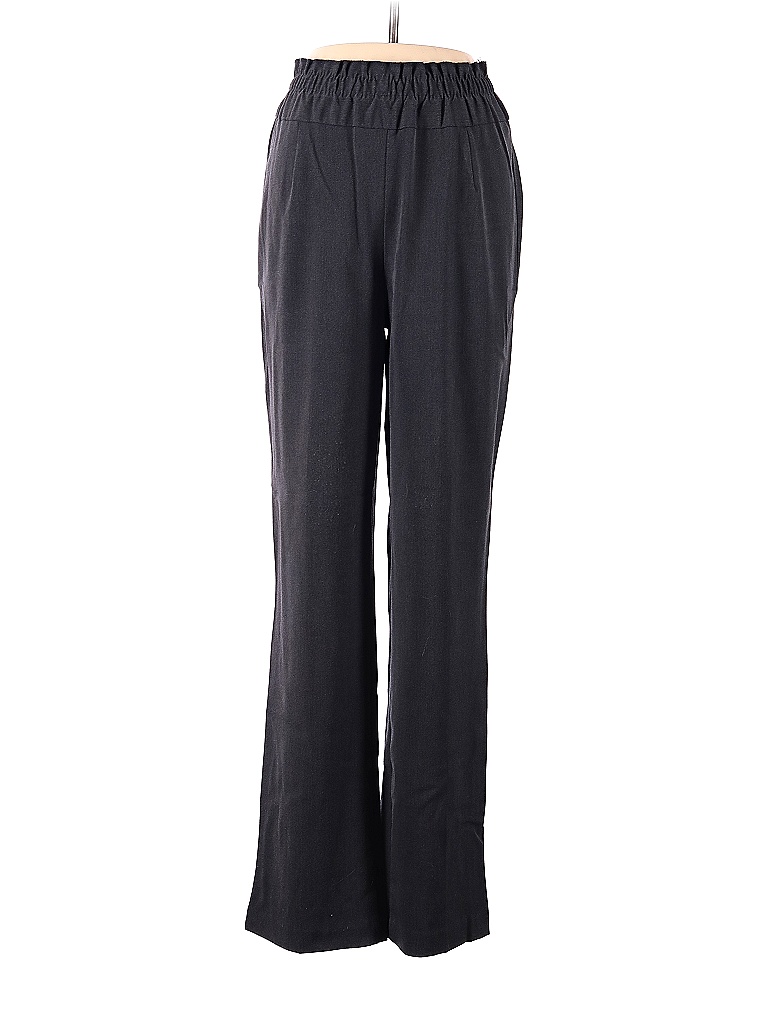 TanJay Solid Black Gray Dress Pants Size 8 - 89% off | thredUP