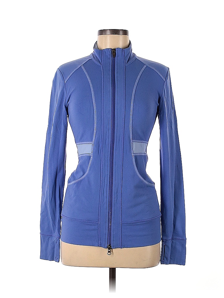 lucy Solid Blue Track Jacket Size XS - 90% off | thredUP