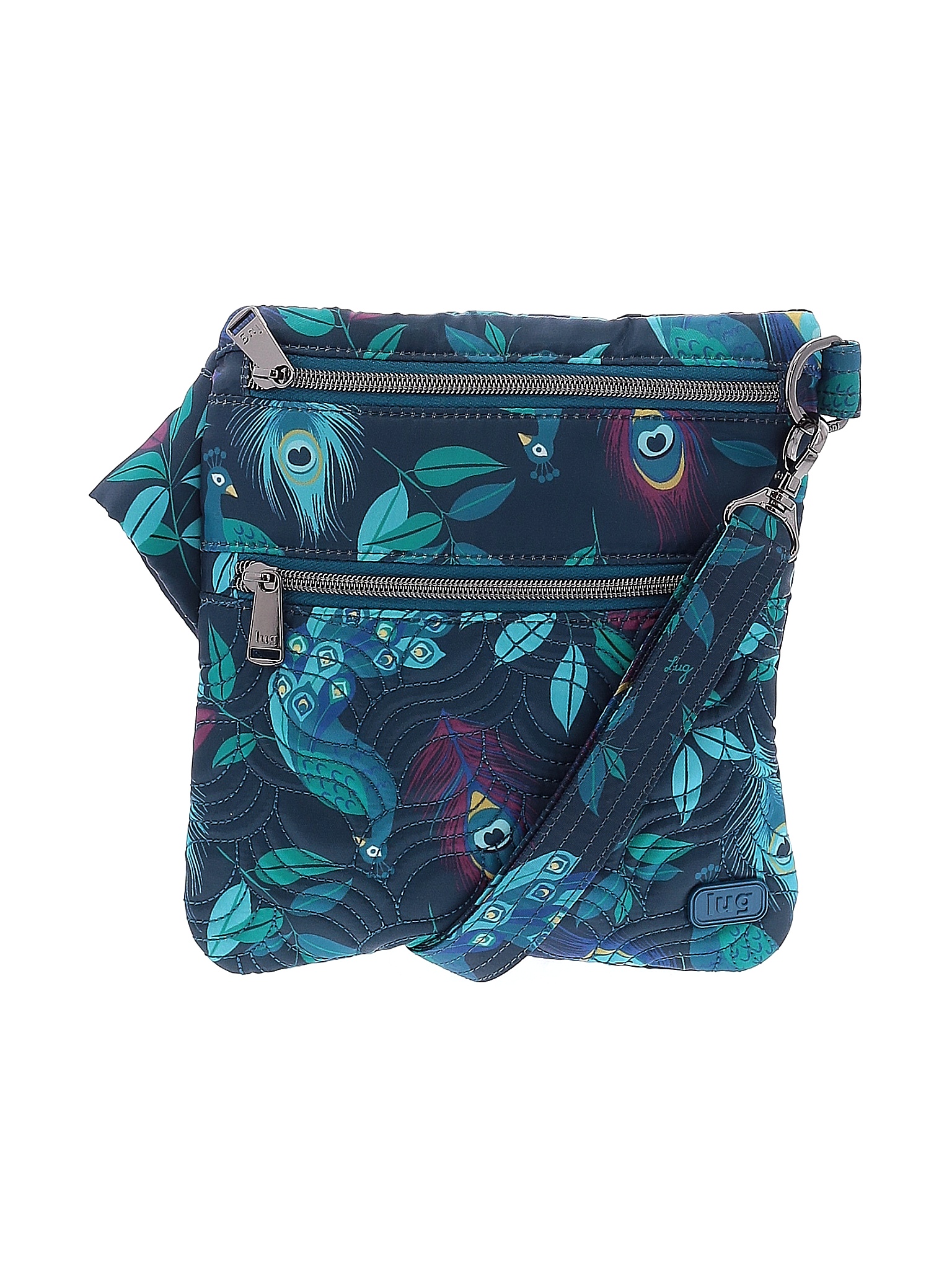 Lug Floral Blue Crossbody Bag One Size - 50% off | thredUP