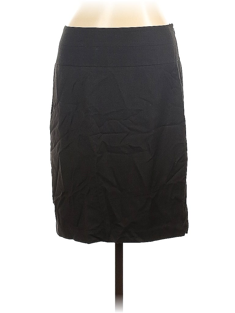 The Limited Solid Black Casual Skirt Size 10 90 Off Thredup