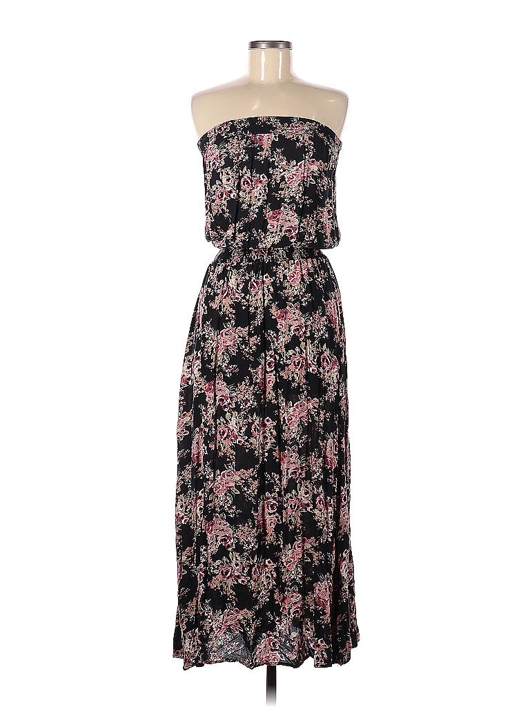 Mandee Floral Black Casual Dress Size M - 76% off | thredUP