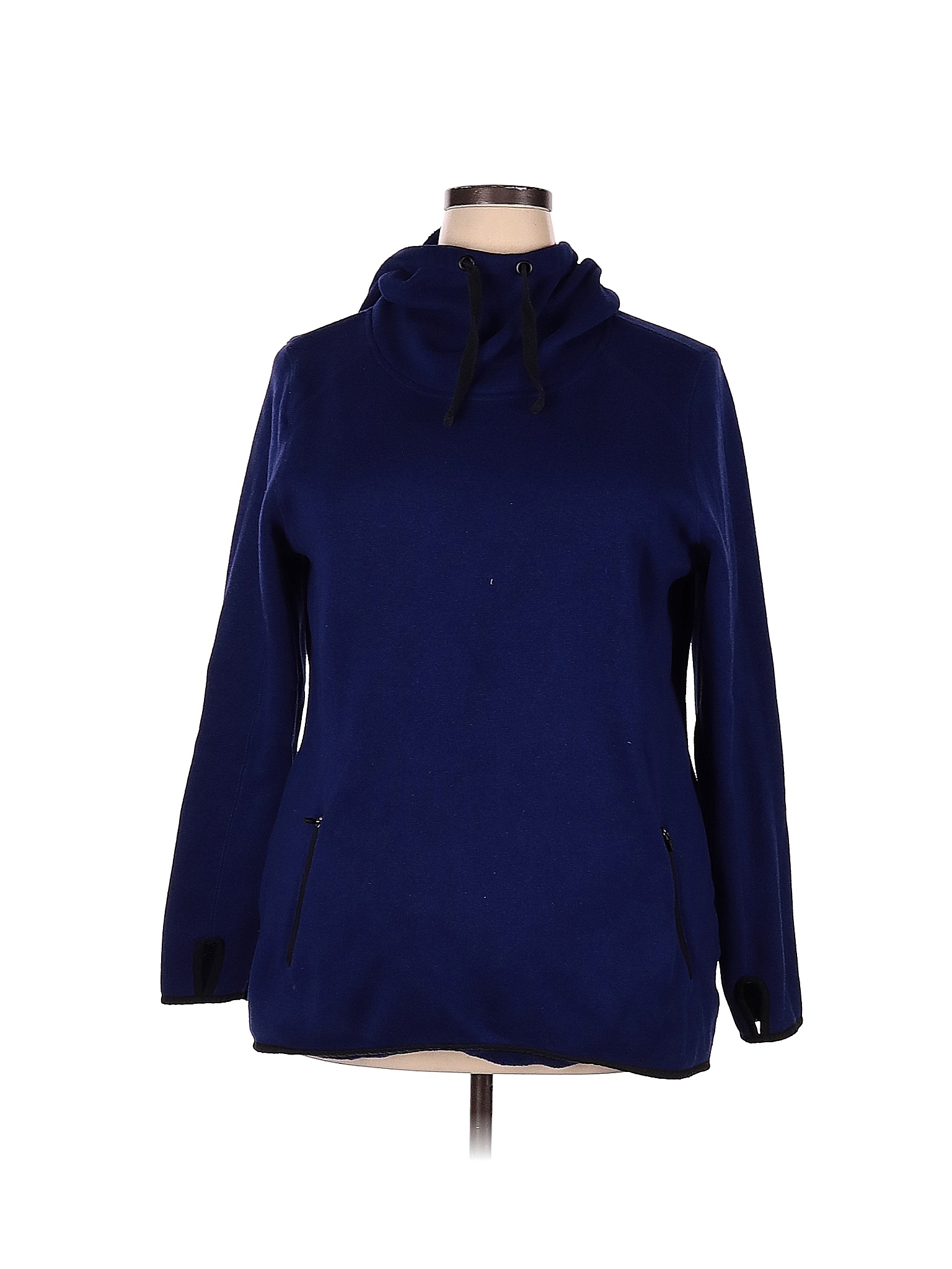 Active by Old Navy 100% Polyester Solid Blue Track Jacket Size XXL - 50 ...