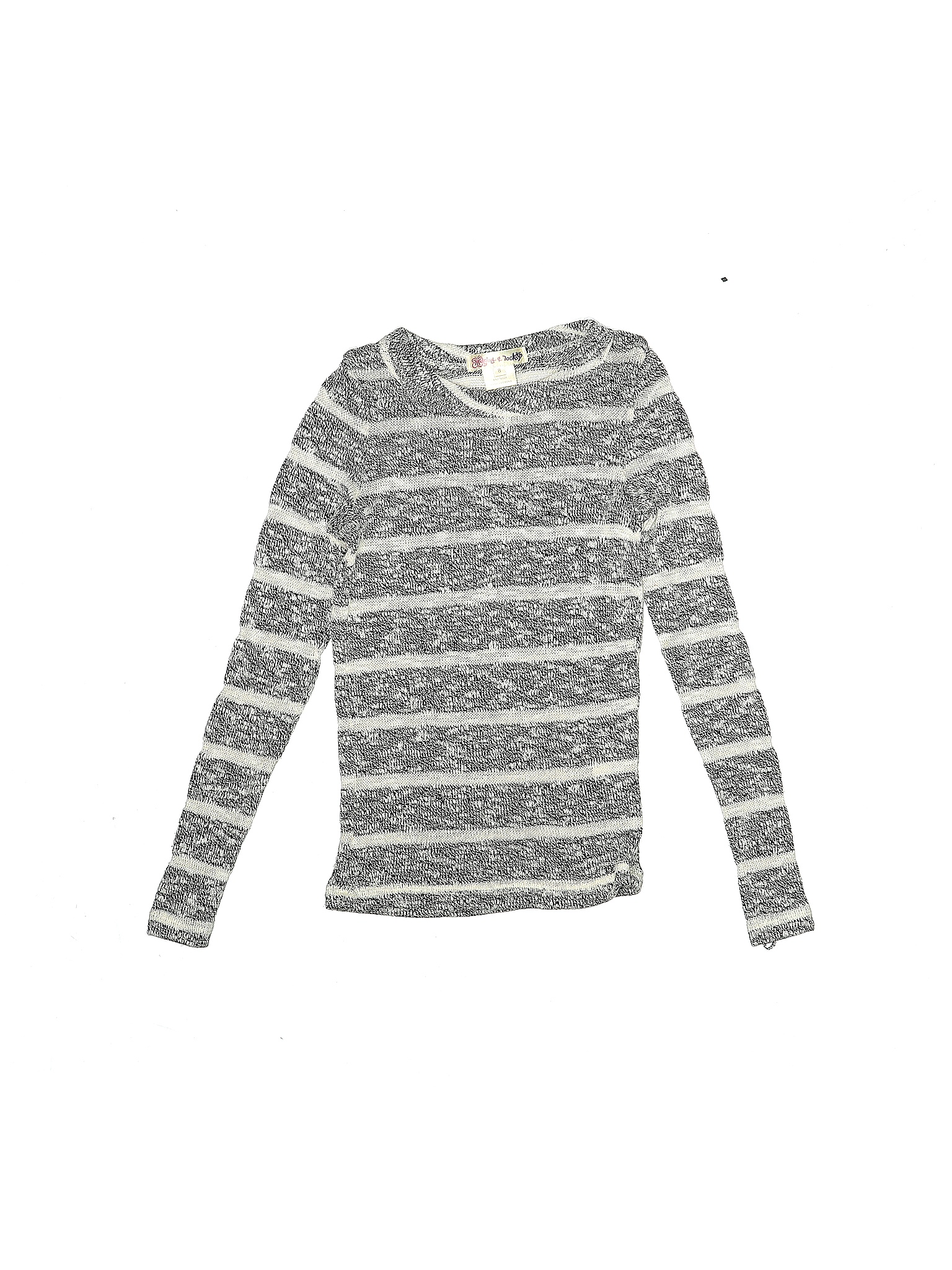 Ragdoll & Rockets Stripes Black Pullover Sweater Size 8 - 91% off | thredUP