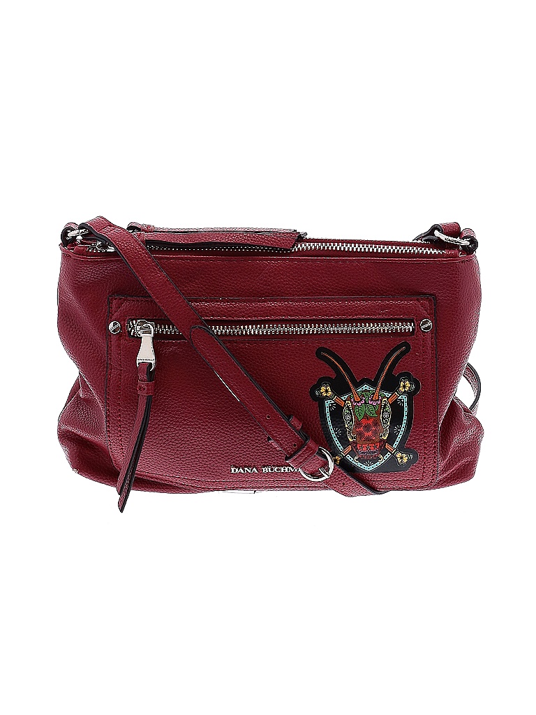 Dana Buchman Solid Maroon Burgundy Crossbody Bag One Size - 74% off ...