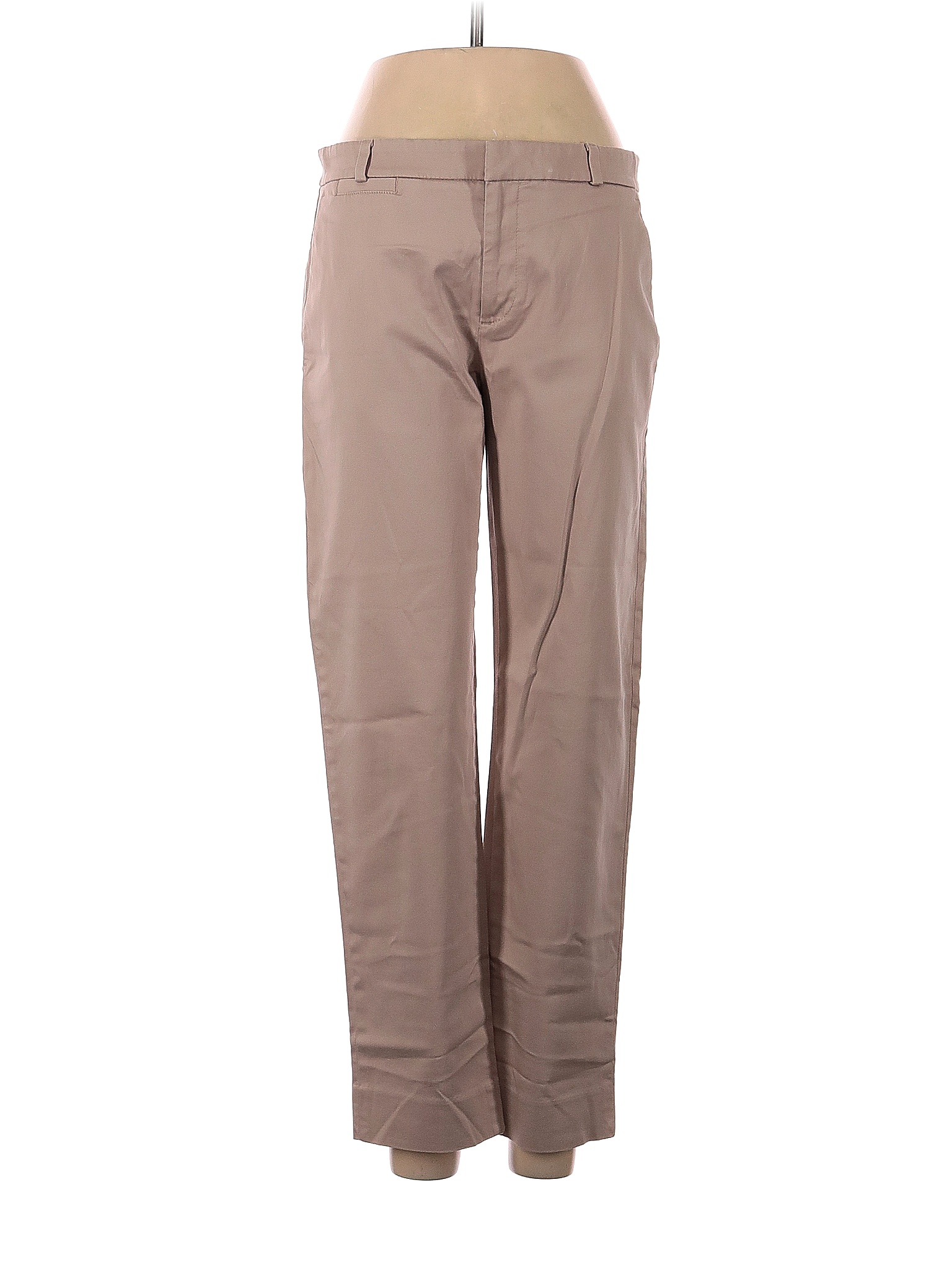 Banana Republic Solid Colored Tan Khakis Size 4 - 81% off | thredUP