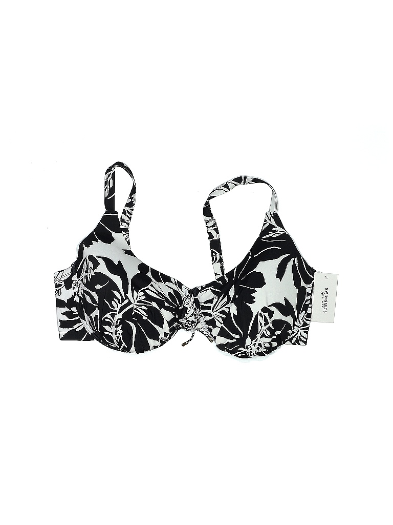 Swimsuits for all Floral Black Swimsuit Top Size 46G (Plus) - 55% off ...