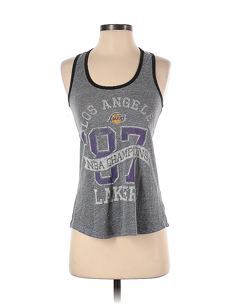 Junk Food Graphic Gray Tank Top Size S - 52% off | thredUP