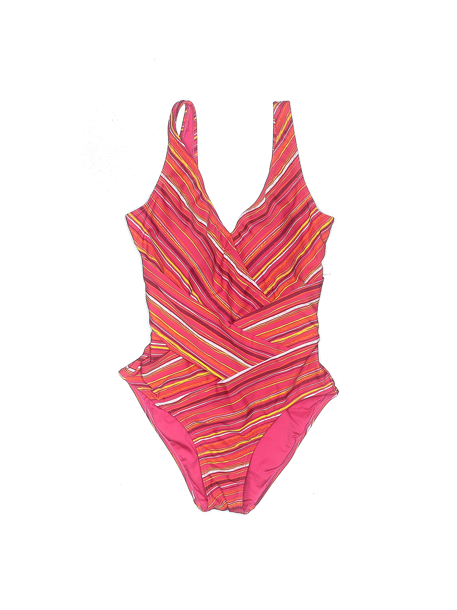 Jaclyn Smith Pink One Piece Swimsuit Size 8 57 Off Thredup