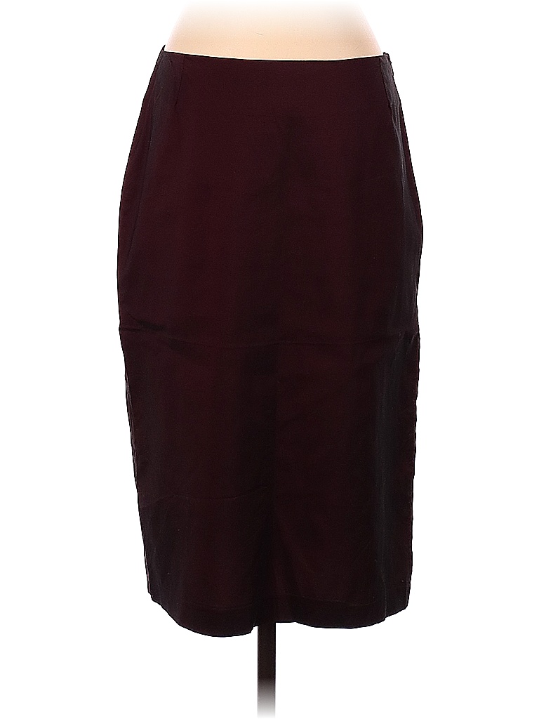 Hennes Collection Solid Burgundy Casual Skirt Size 38 (IT) - 81% off ...
