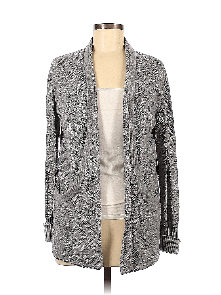 Market and Spruce Solid Color Block Gray Cardigan Size M - 71% off ...