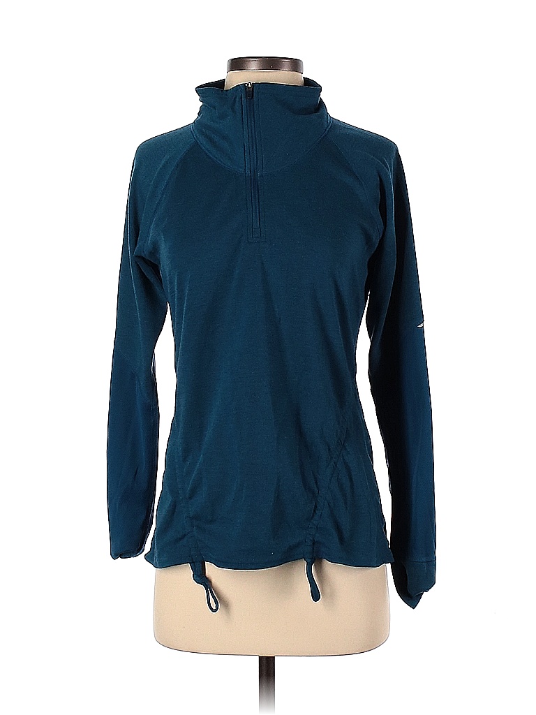 lucy Solid Teal Blue Track Jacket Size XS - 88% off | thredUP