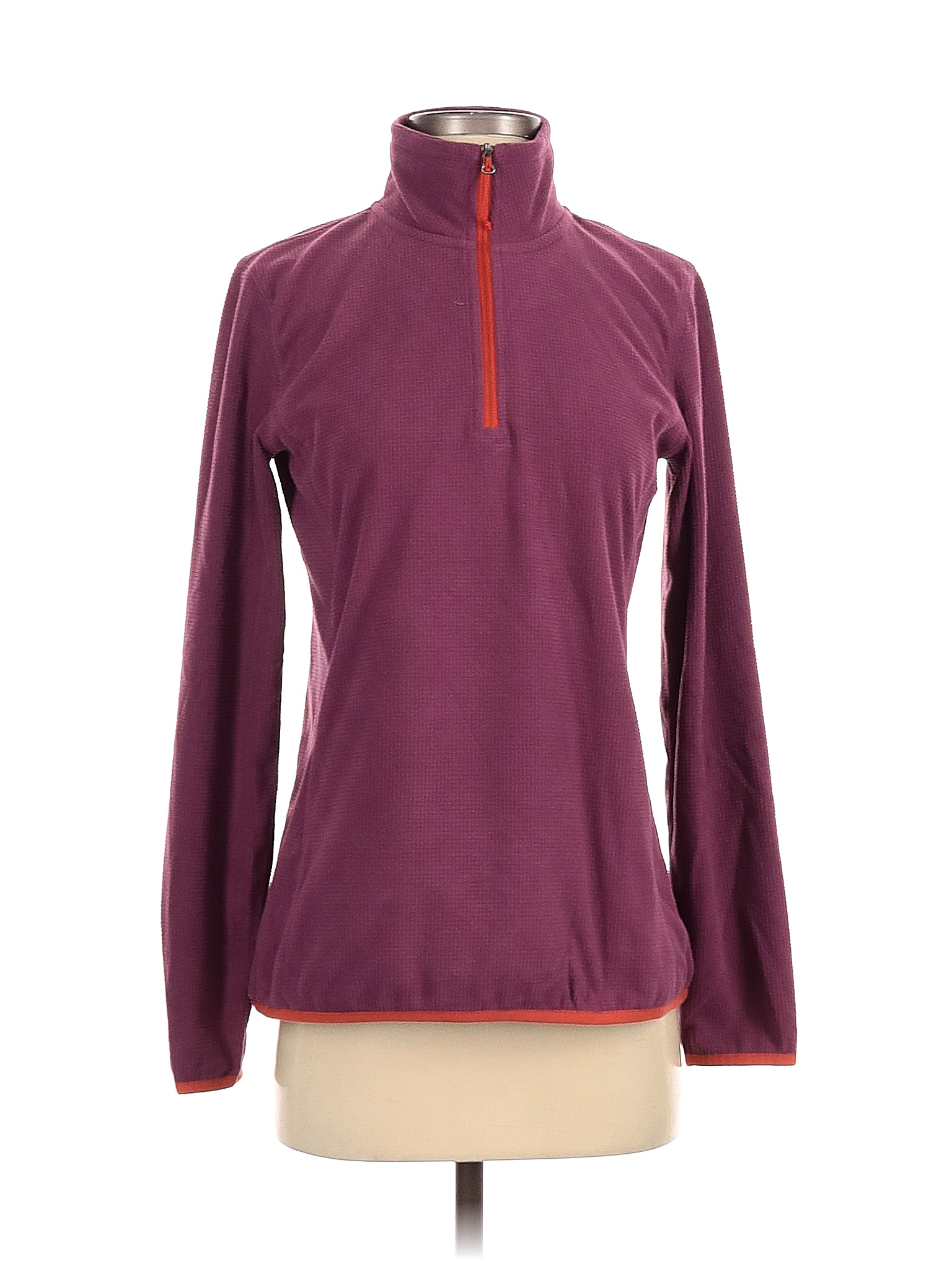 Orvis 100% Polyester Solid Purple Burgundy Track Jacket Size XS - 76% ...