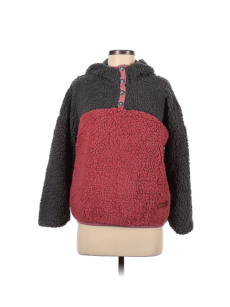 Simply Southern 100% Polyester Solid Colored Pink Fleece Size M - 76% ...