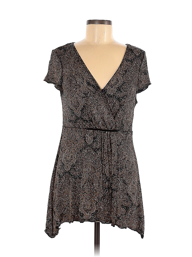 MSK Black Gold Short Sleeve Top Size M - 71% off | ThredUp