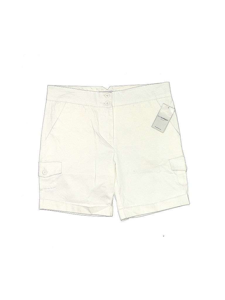 Sag Harbor Solid Ivory Shorts Size 4 - 65% off | thredUP