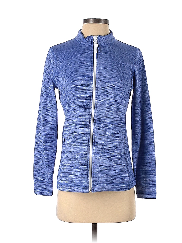 T by Talbots Color Block Blue Track Jacket Size XS - 74% off | thredUP