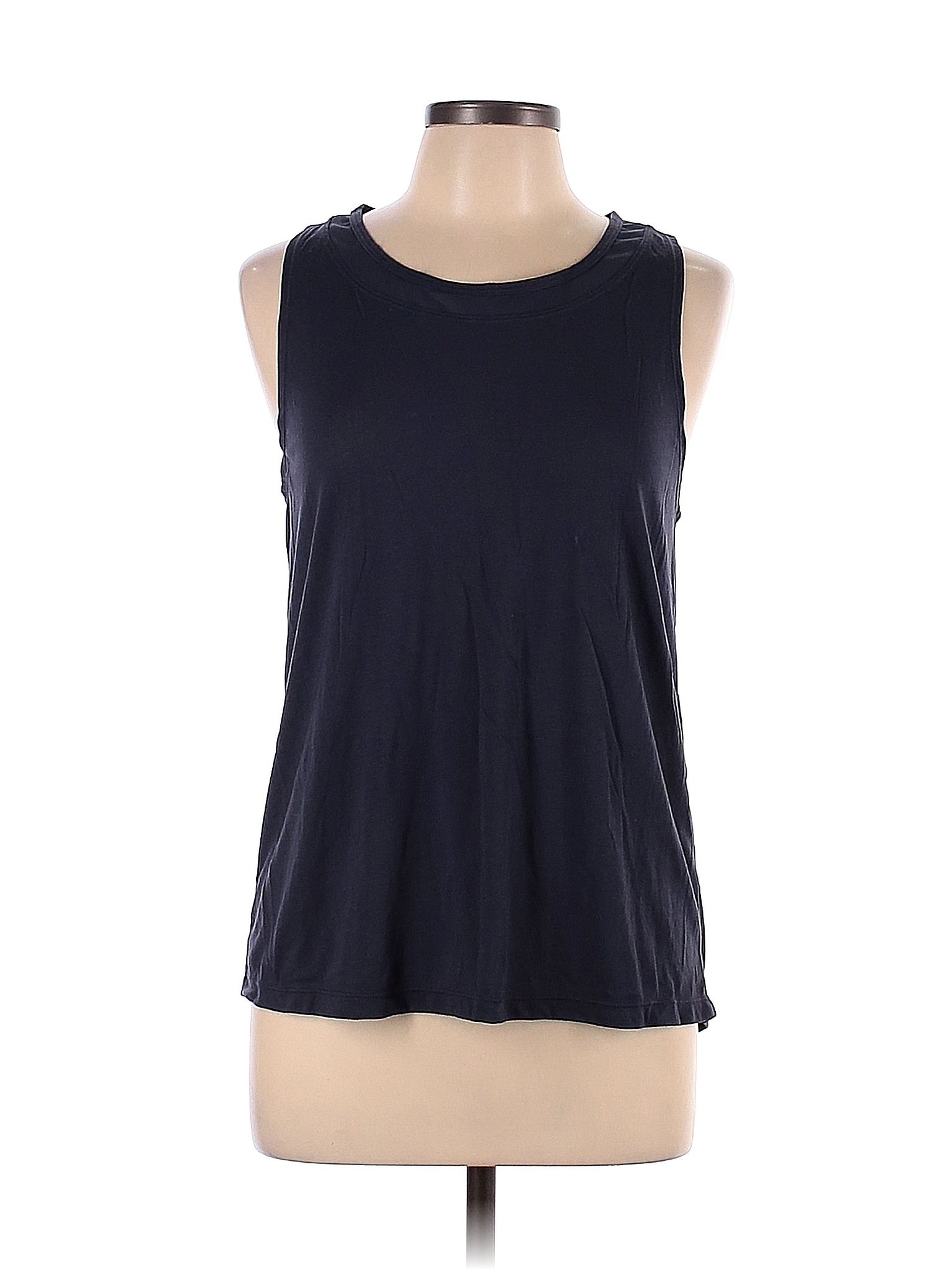 dip Solid Blue Active Tank Size L - 45% off | thredUP