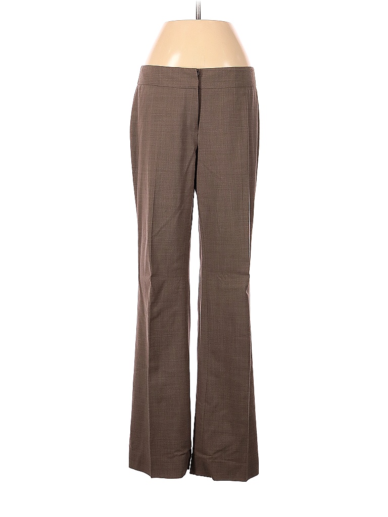 Casual Corner Brown Wool Pants Size 4 - 75% off | thredUP