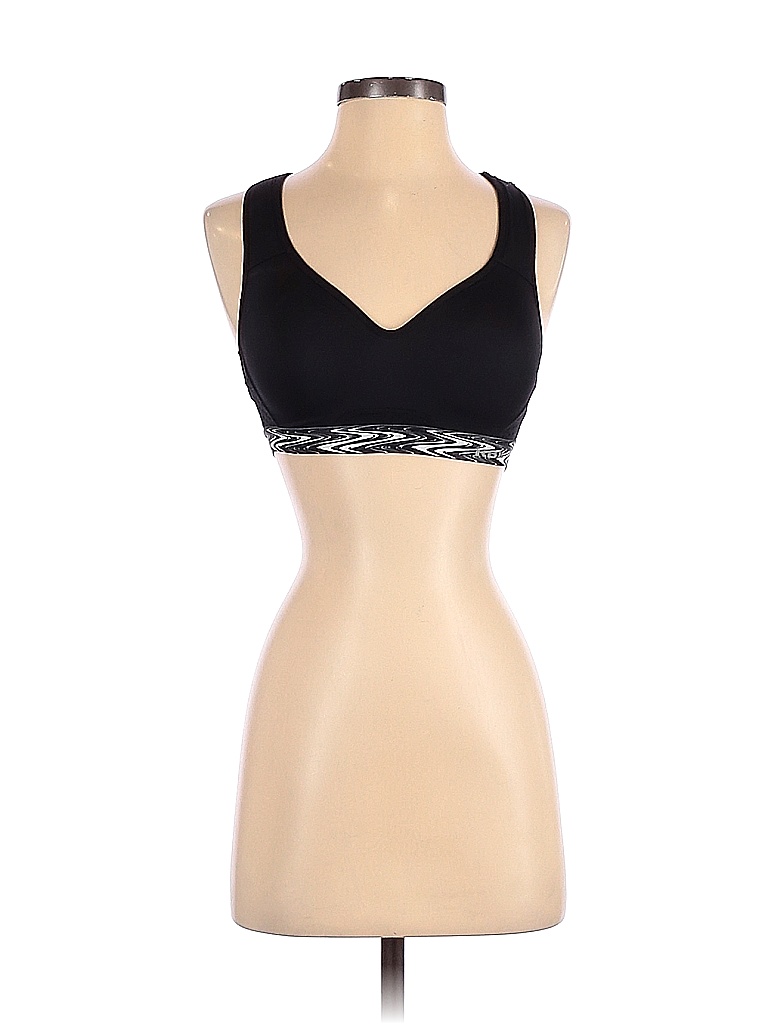 RBX Graphic Solid Black Sports Bra Size S - 68% off | thredUP