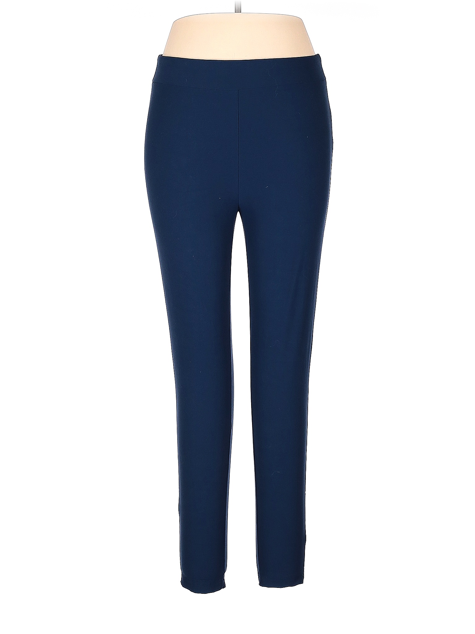 Terra And Sky Solid Blue Leggings Size 0x Plus 23 Off Thredup