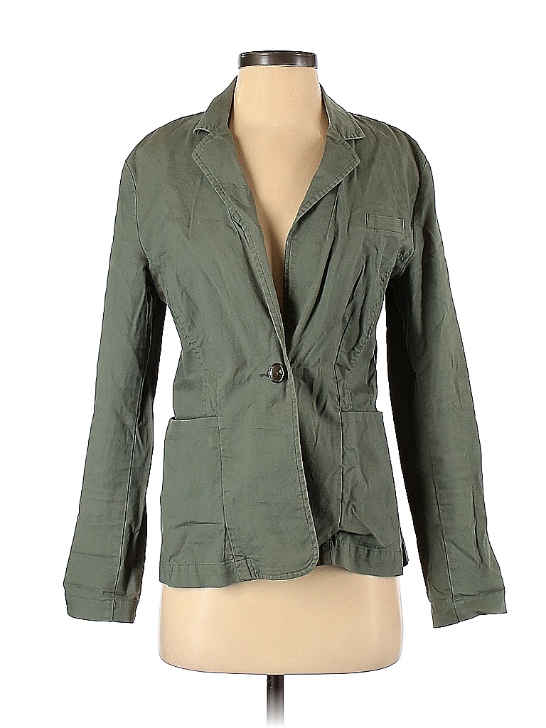 CAbi Solid Green Jacket Size S - 86% off | thredUP