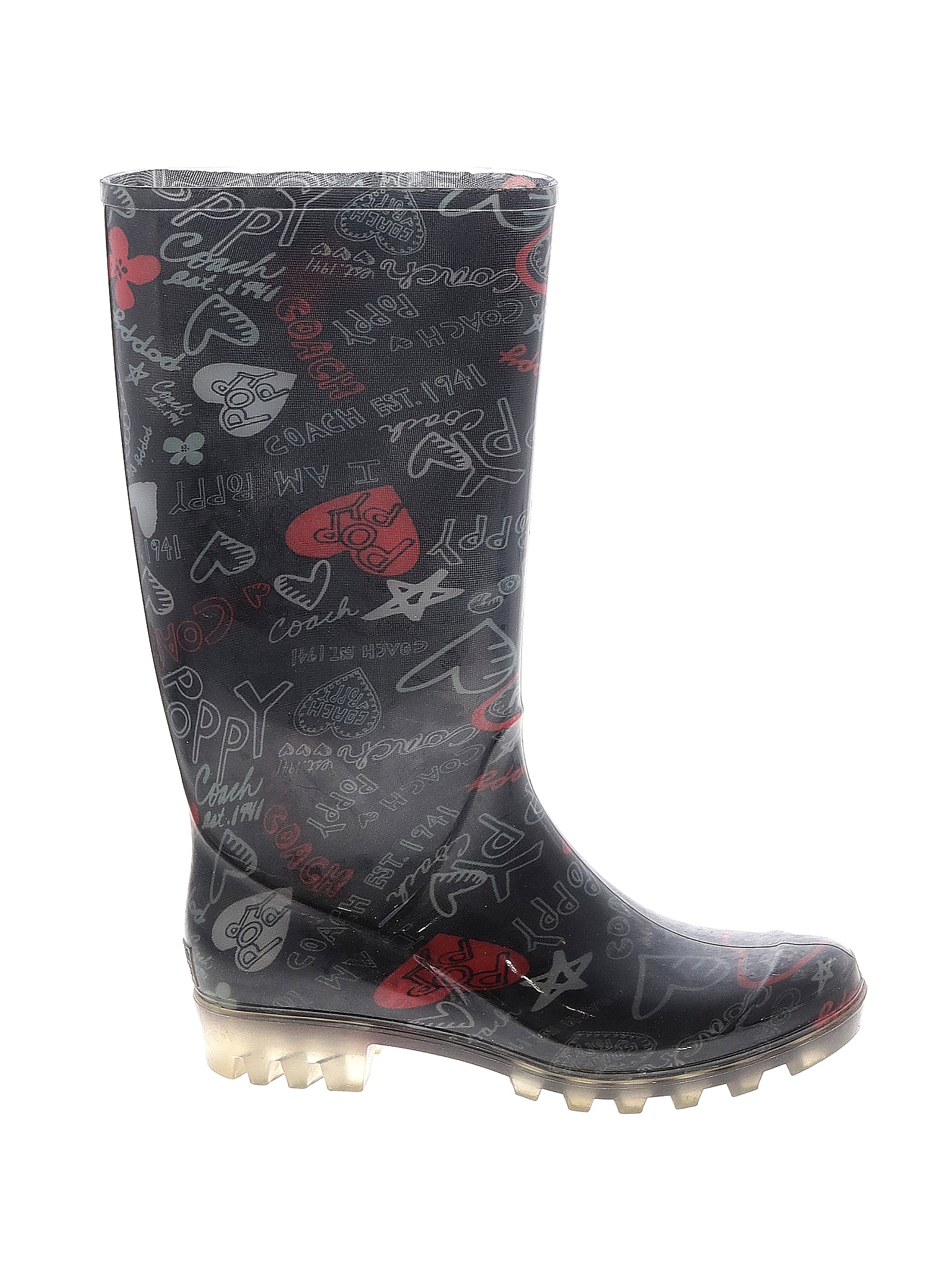 Coach Heart Poppy Women's Boots On Sale Up To 90% Off Retail | thredUP