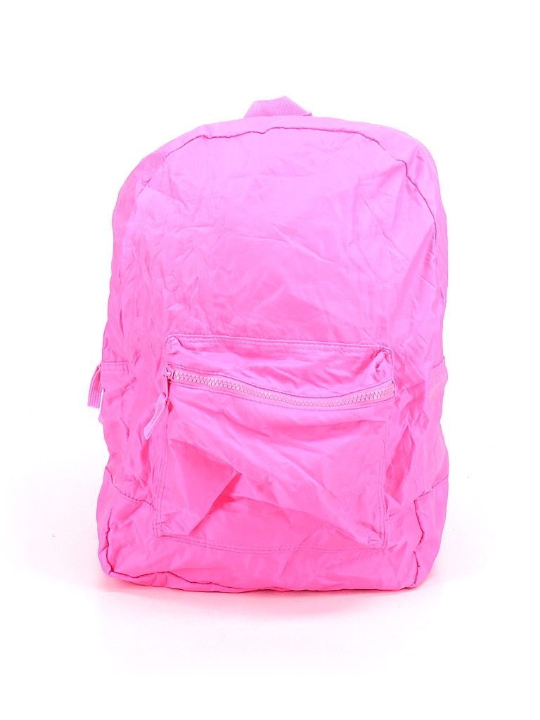 Unbranded Solid Colored Pink Backpack One Size - 62% off | thredUP