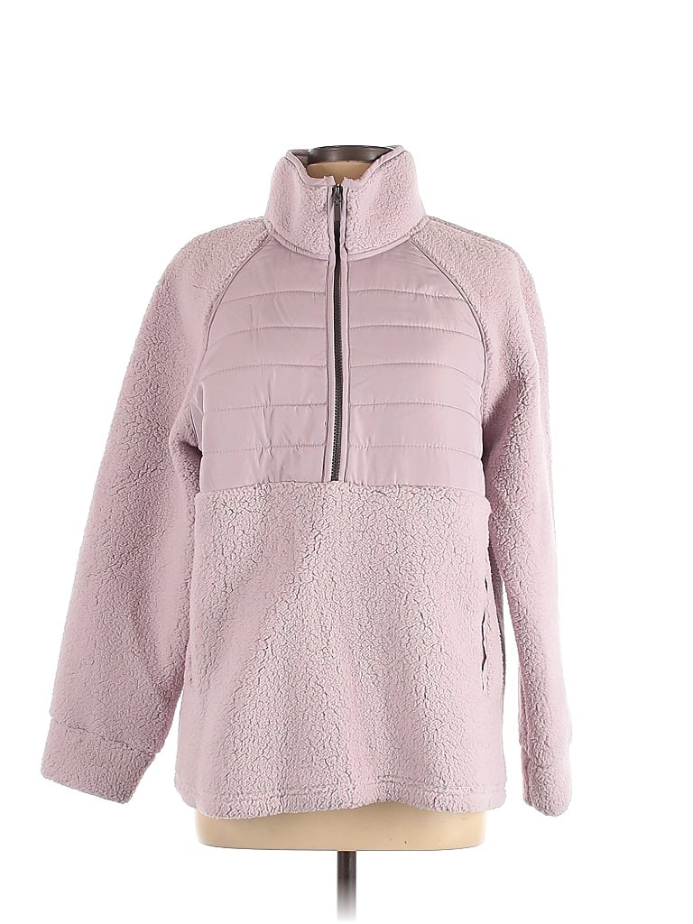 Akini 100% Polyester Solid Colored Purple Fleece Size L - 78% off | thredUP