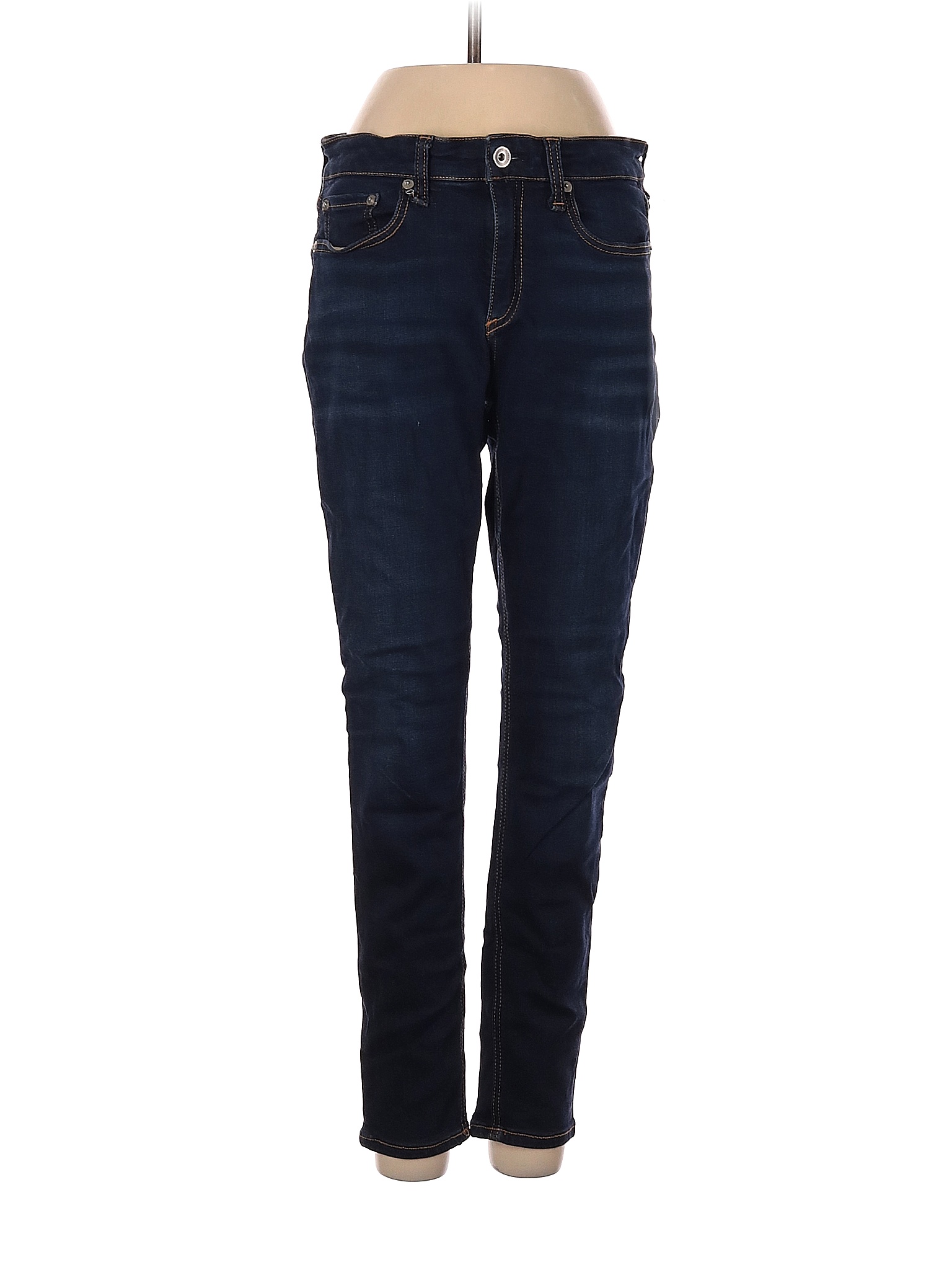 Rag & Bone Solid Colored Blue Jeans 26 Waist - 83% off | thredUP