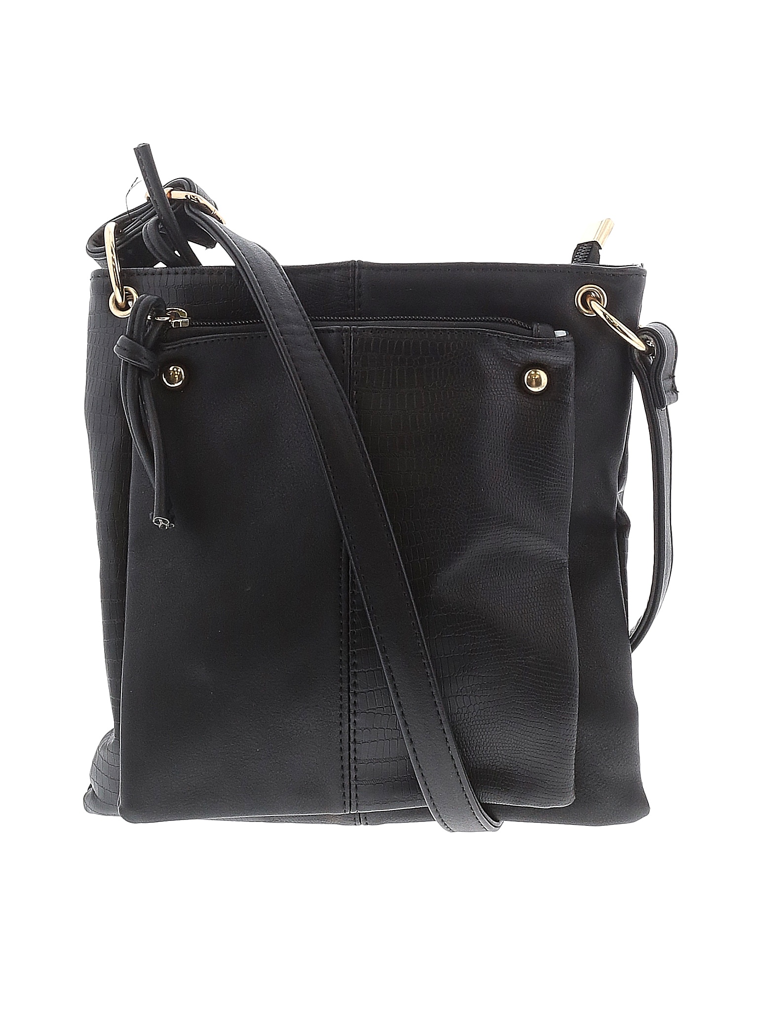 MoDA Solid Black Crossbody Bag One Size - 70% off | thredUP
