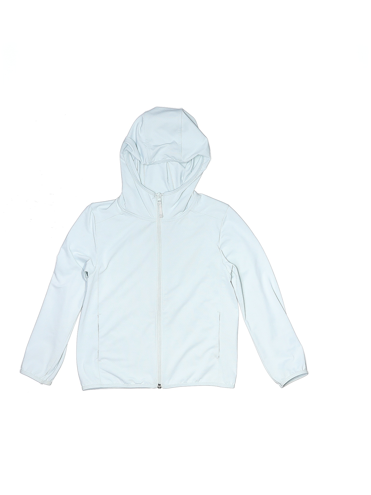 Uniqlo Solid Blue Track Jacket Size 120 (CM) - 68% off | thredUP