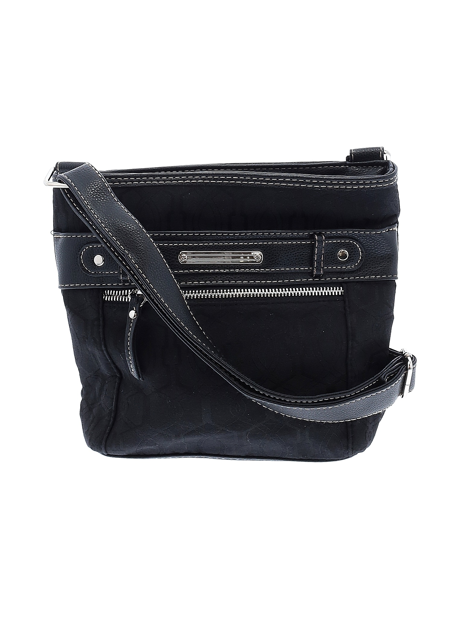 Walmart Solid Black Crossbody Bag One Size - 50% off | thredUP
