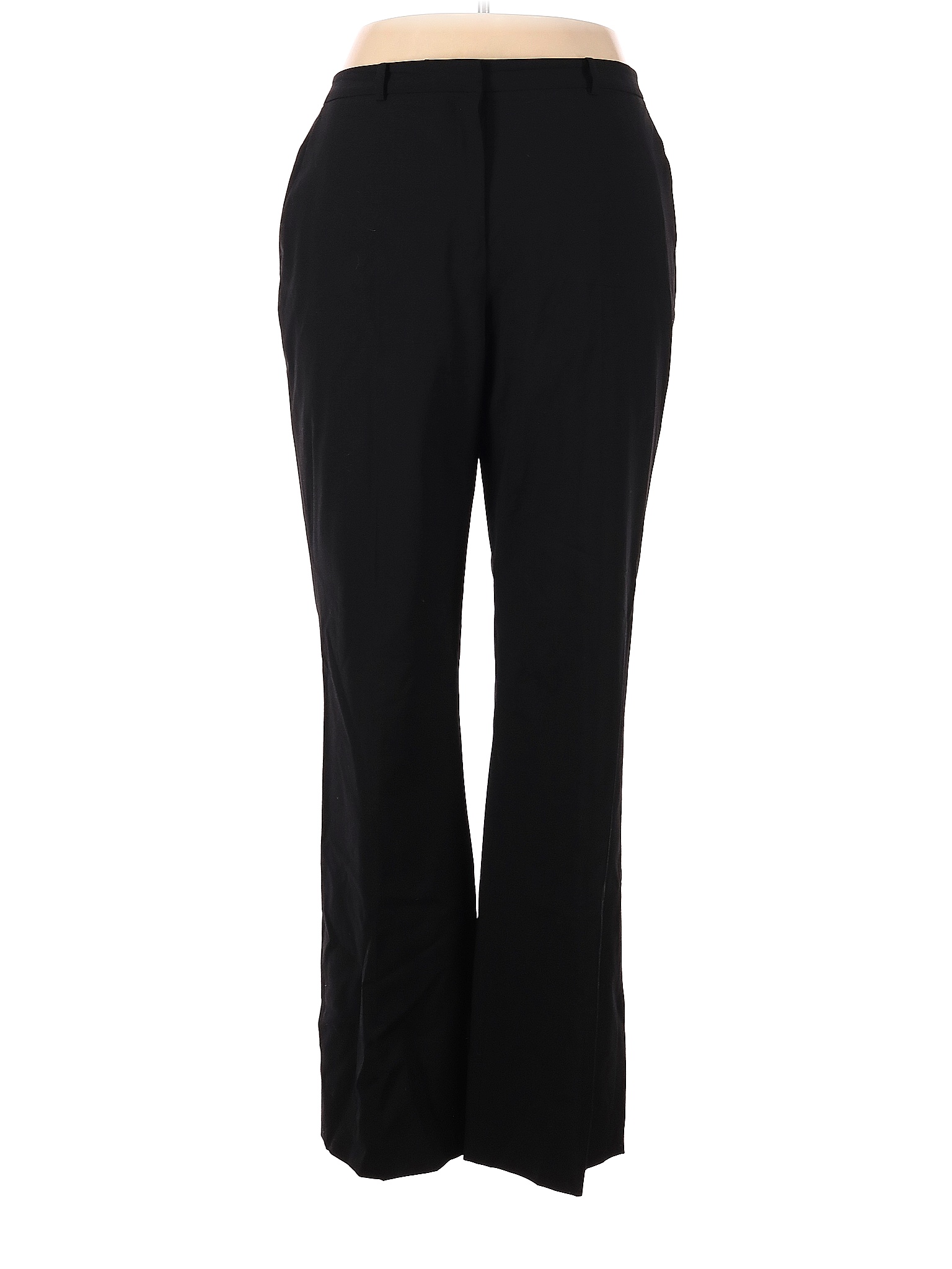 Casual Corner Solid Black Dress Pants Size 14 - 71% off | thredUP