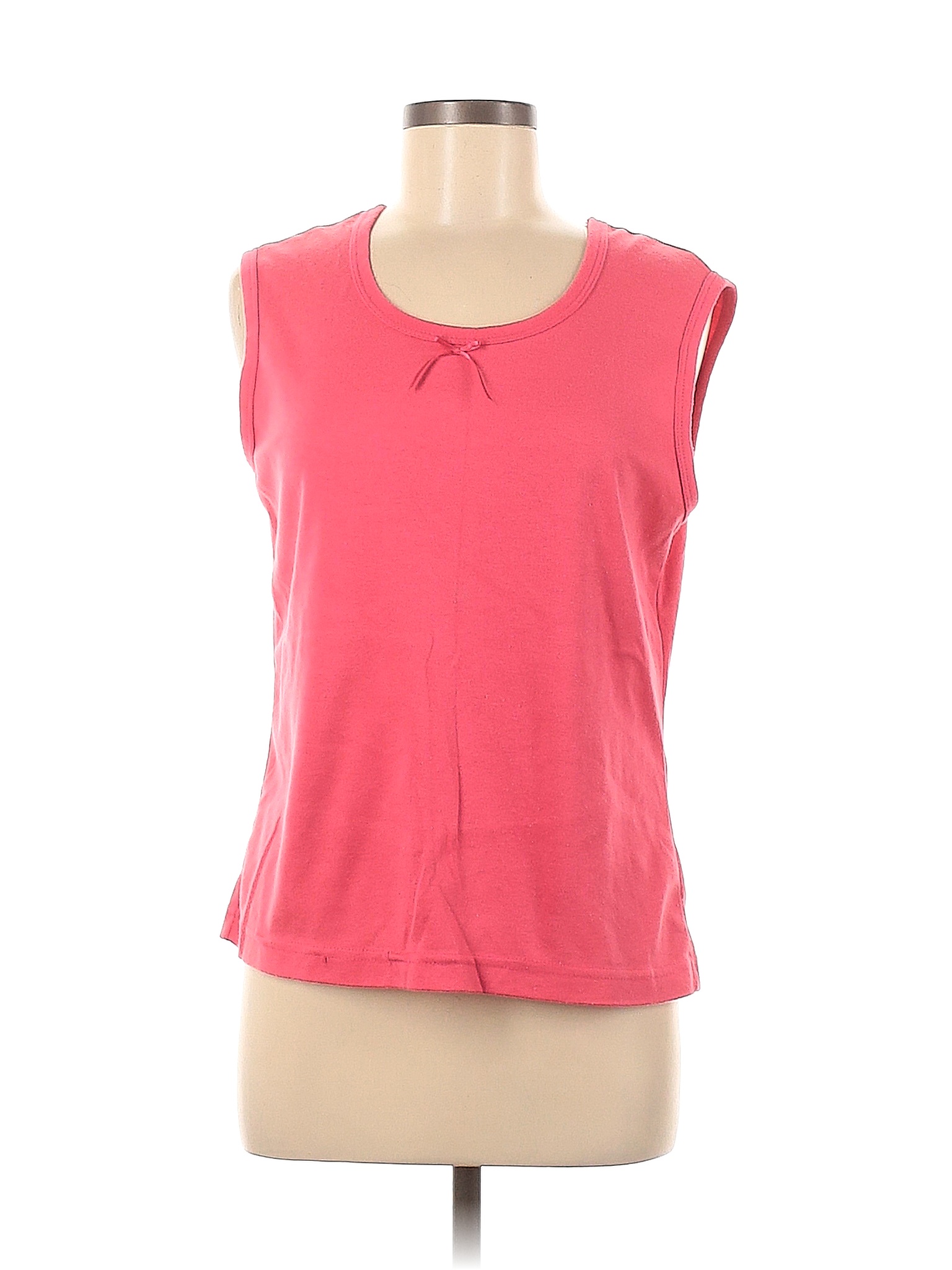 Bobbie Brooks Solid Colored Pink Tank Top Size M - 53% off | thredUP