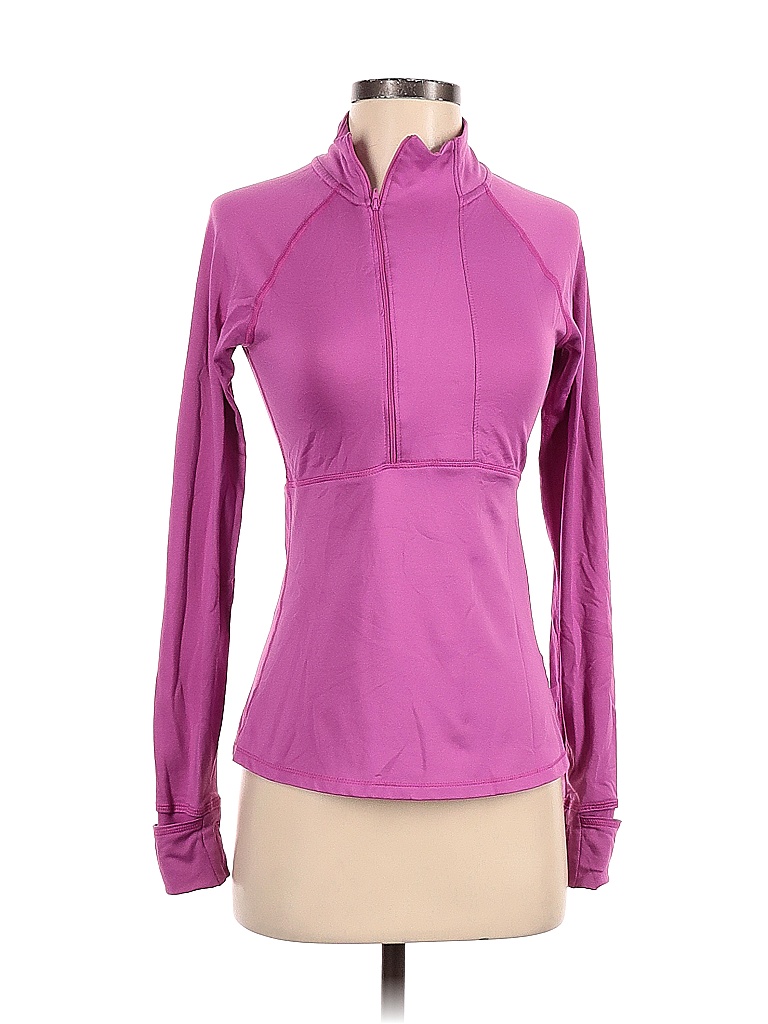 SOFFE Solid Purple Track Jacket Size S - 68% off | thredUP