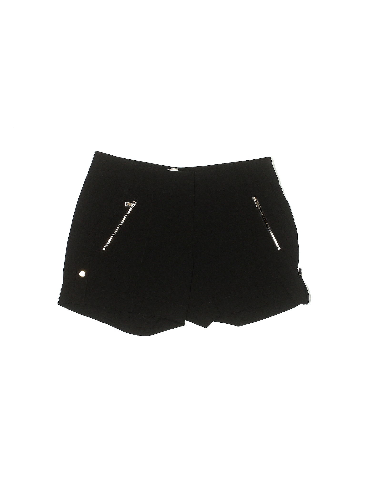 Cache Color Block Solid Black Shorts Size 6 - 71% off | thredUP