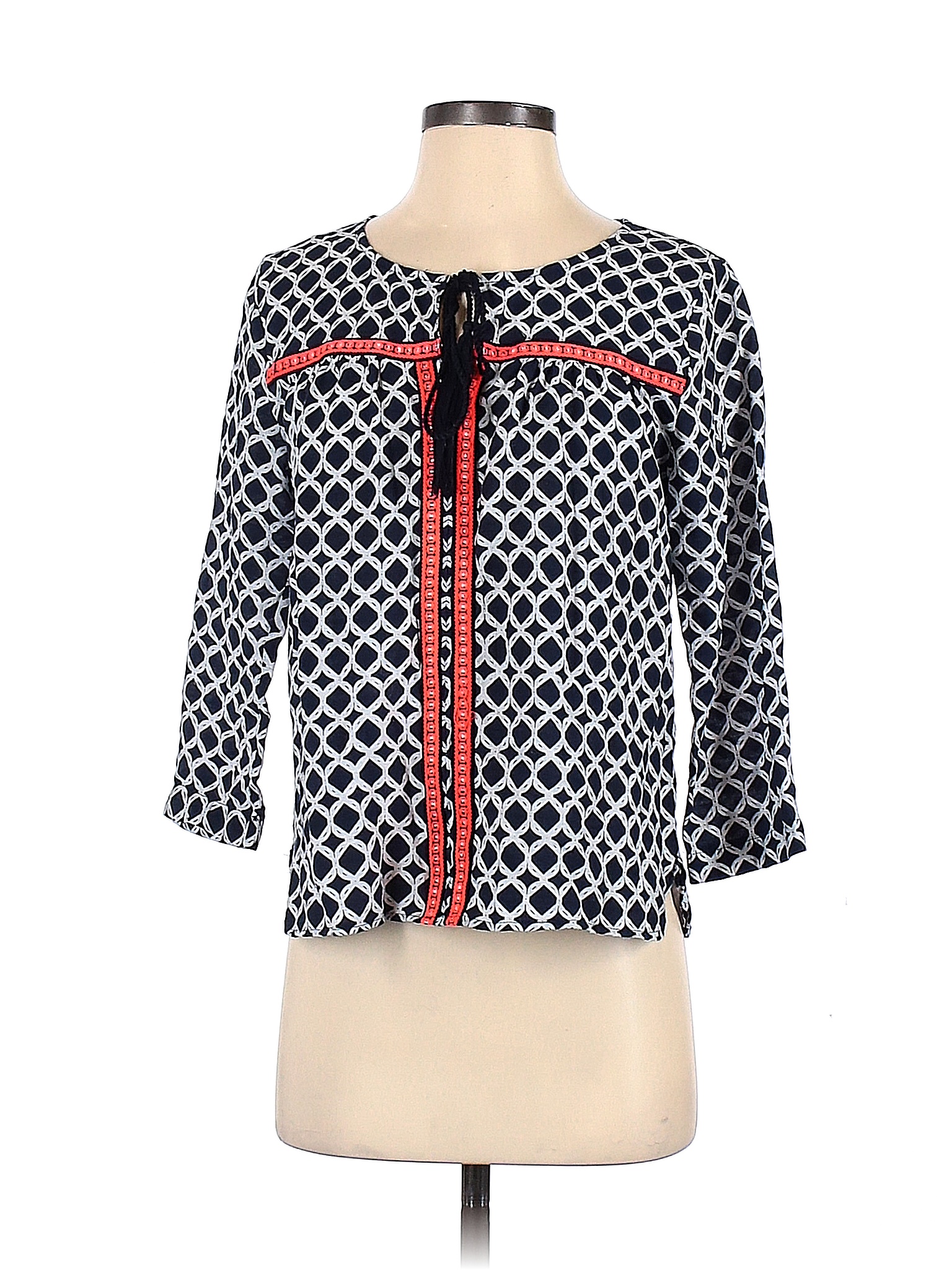 Crown And Ivy Colored Blue Long Sleeve Blouse Size S 74 Off Thredup