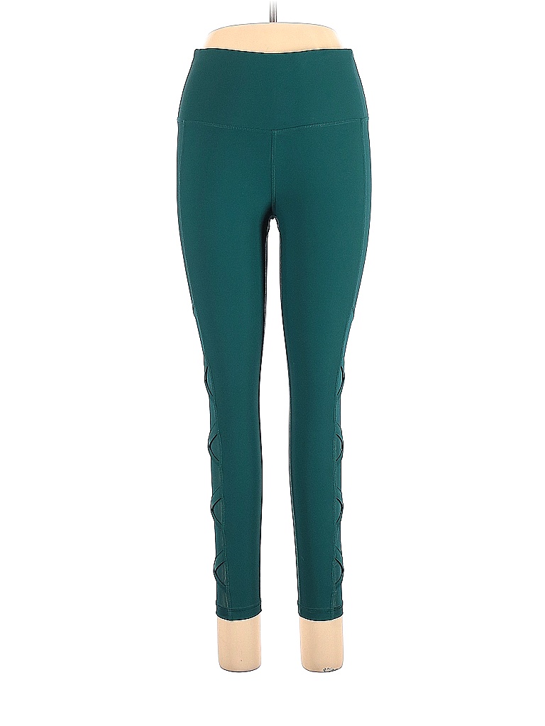 Xersion Solid Colored Green Active Pants Size M - 69% off | thredUP