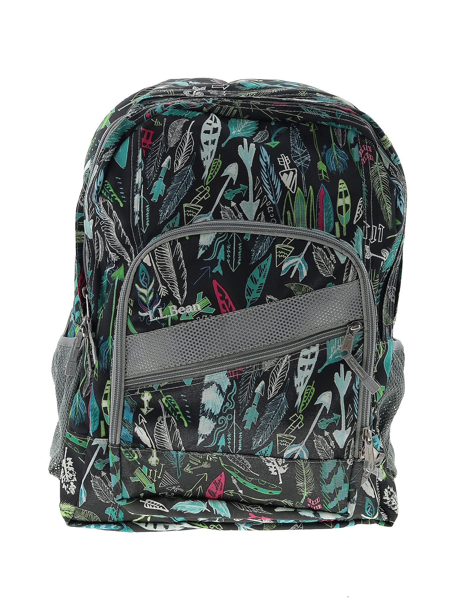 L.L.Bean 100% Polyester Floral Blue Backpack One Size - 57% off | thredUP