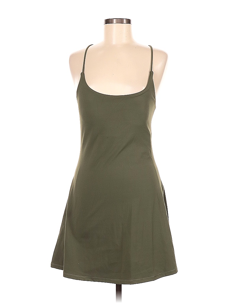 Halara Solid Colored Green Romper Size M - 40% off | thredUP