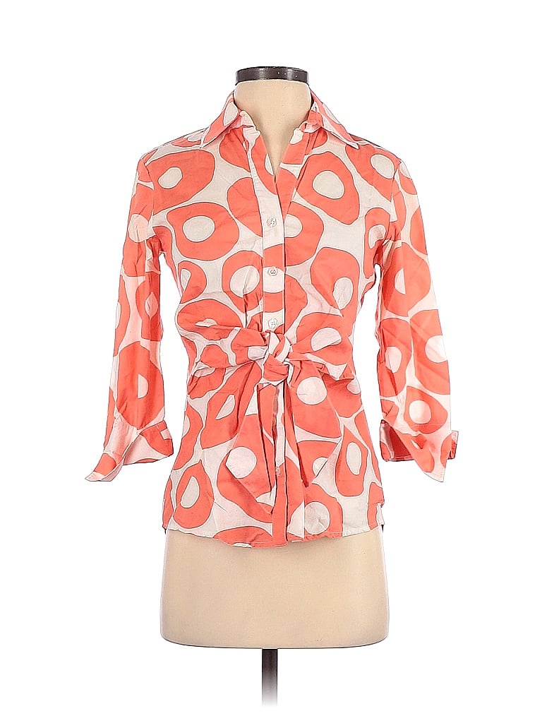 Couleur By Finley Colored Pink Long Sleeve Button Down Shirt Size Xs