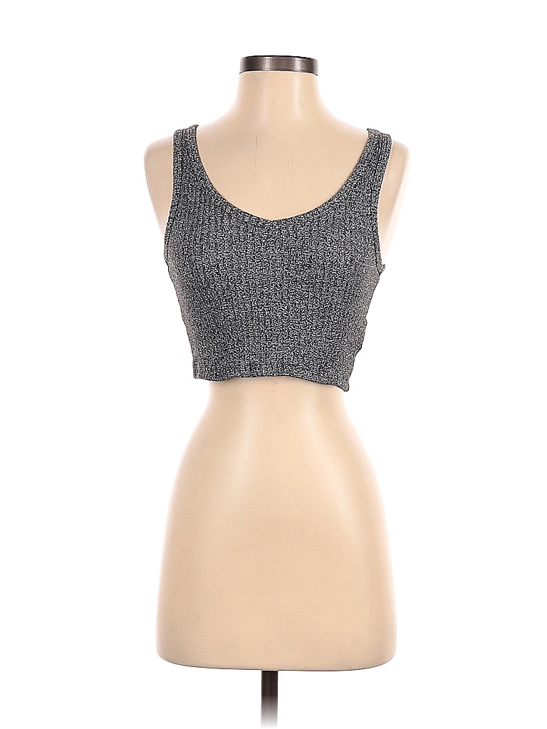 American Eagle Outfitters Marled Gray Tank Top Size XS - 57% off | thredUP