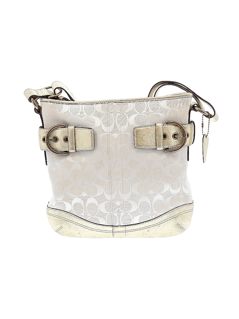 Coach Color Block Solid Gold Shoulder Bag One Size - 75% off | thredUP