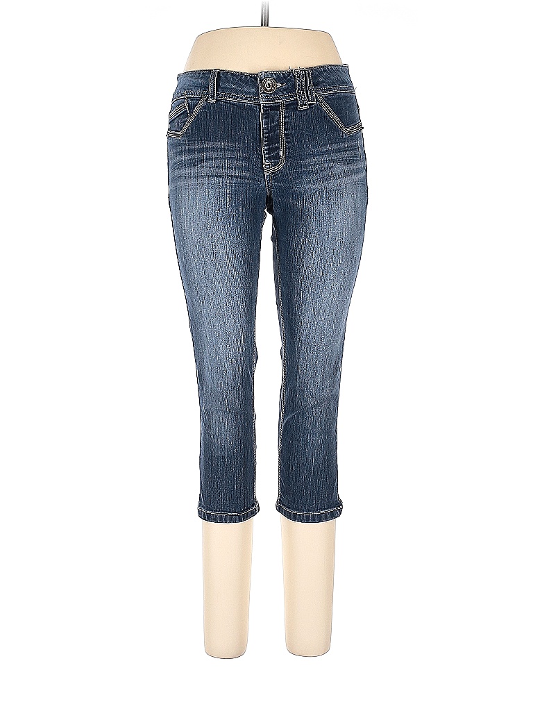 Rewind Solid Blue Jeans Size 11 - 72% off | thredUP