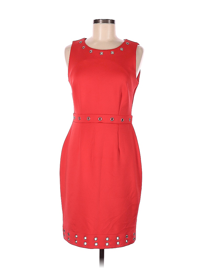 Worthington Solid Colored Red Cocktail Dress Size 6 - 62% off | thredUP