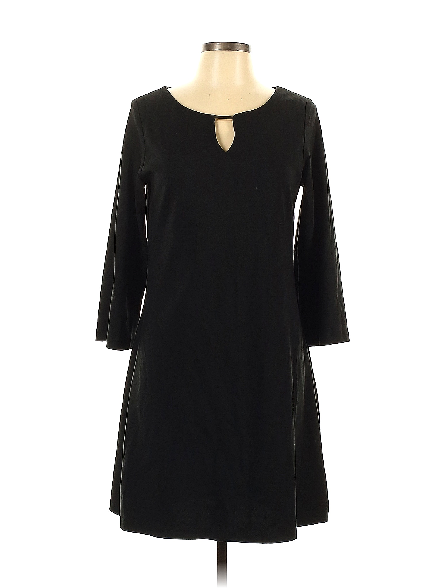Sharagano Solid Black Casual Dress Size 10 - 86% off | thredUP