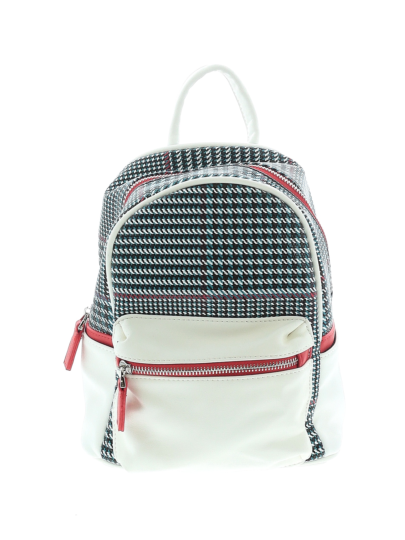 Like Dreams Color Block Multi Color White Backpack One Size - 59% off ...