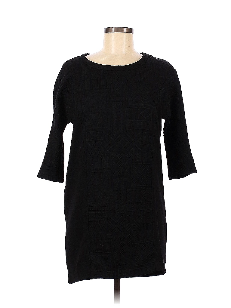 Zara W&B Collection Solid Black Casual Dress Size M - 66% off | thredUP