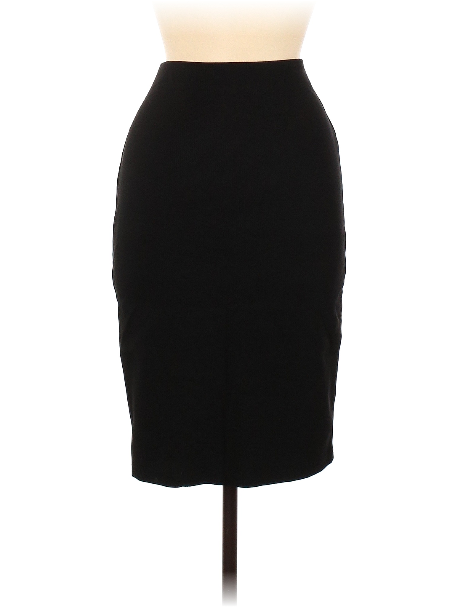 Assorted Brands Solid Black Casual Skirt Size M 68 Off Thredup