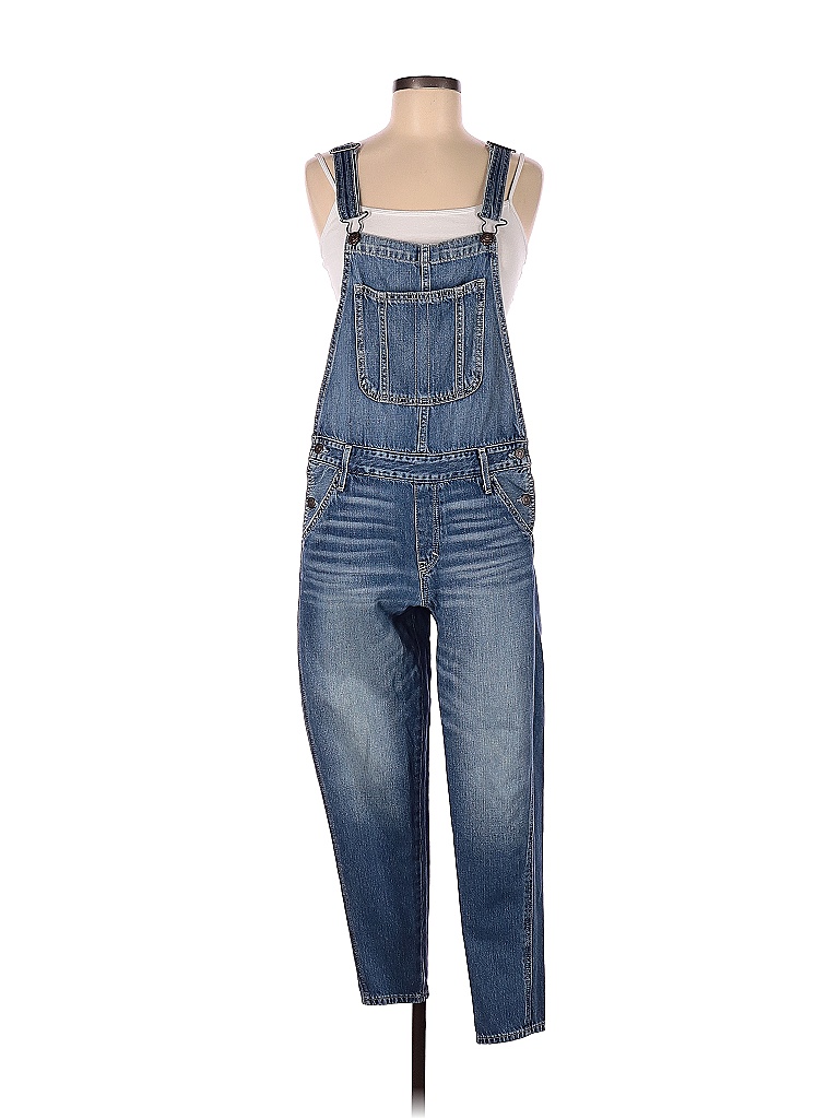 Abercrombie & Fitch 100% Cotton Solid Blue Overalls Size M - 55% off ...